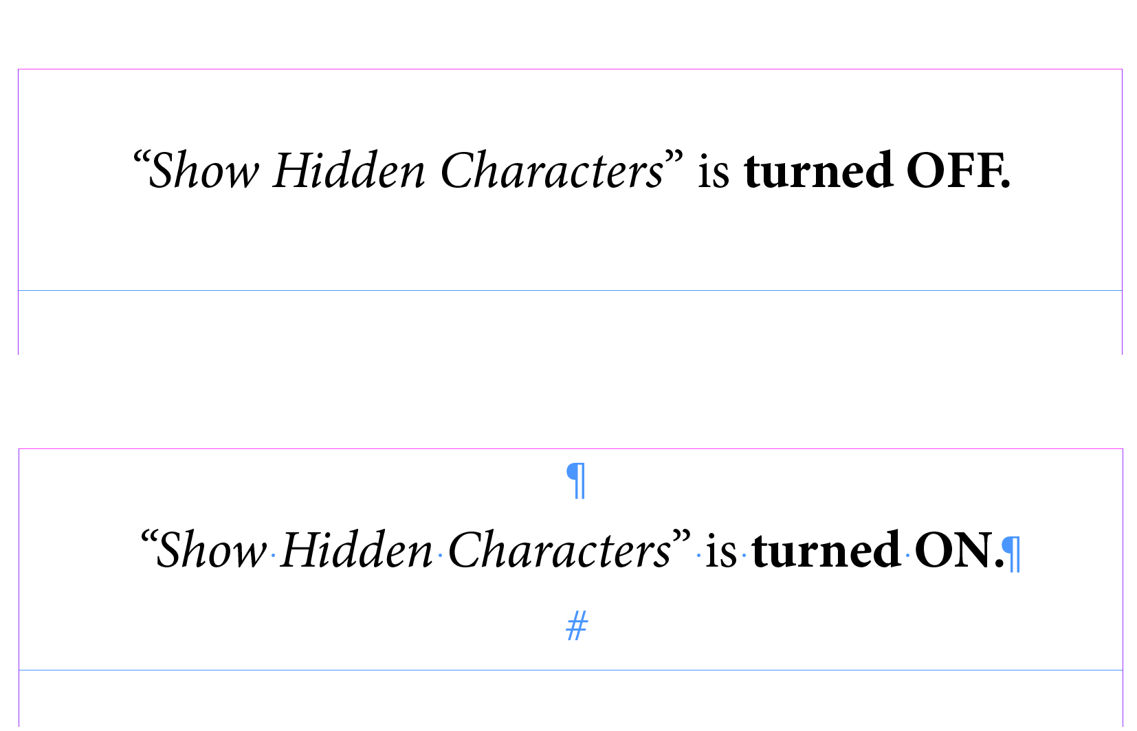 Show Hidden Characters InDesign Step By Step Guide Redokun