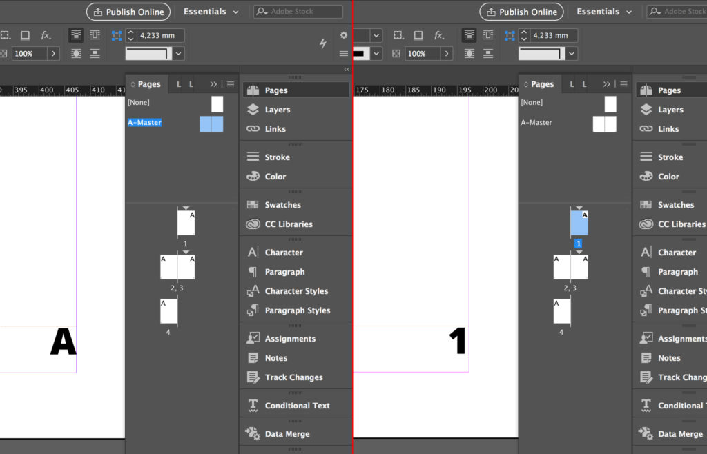 InDesign Page Numbers Step By Step Tutorial
