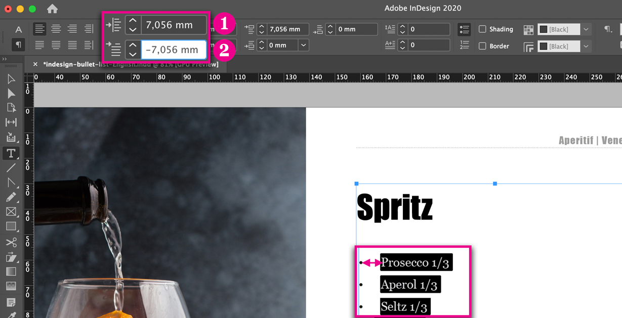 How To Add Bullet Points In InDesign