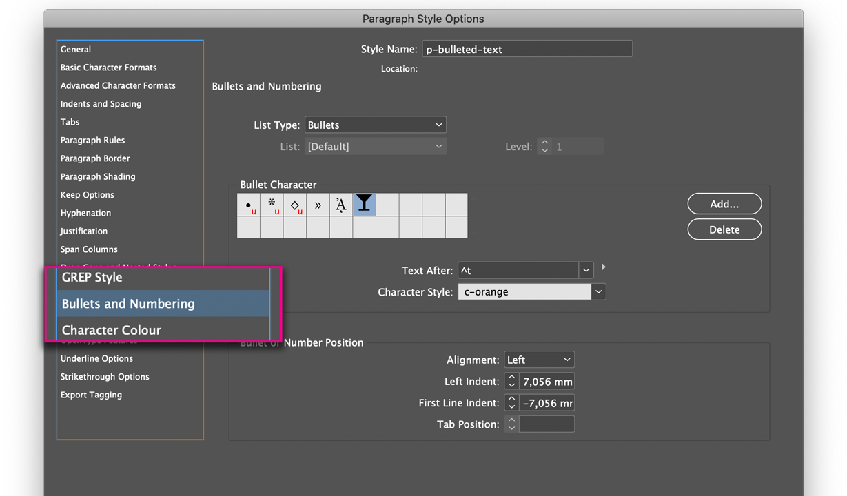 How To Add Bullet Points In InDesign How To Add Bullet Points In InDesign